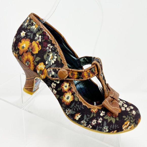Irregular Choice | Shoes | Vintage Irregular Choice Rare Floral Brocade ...